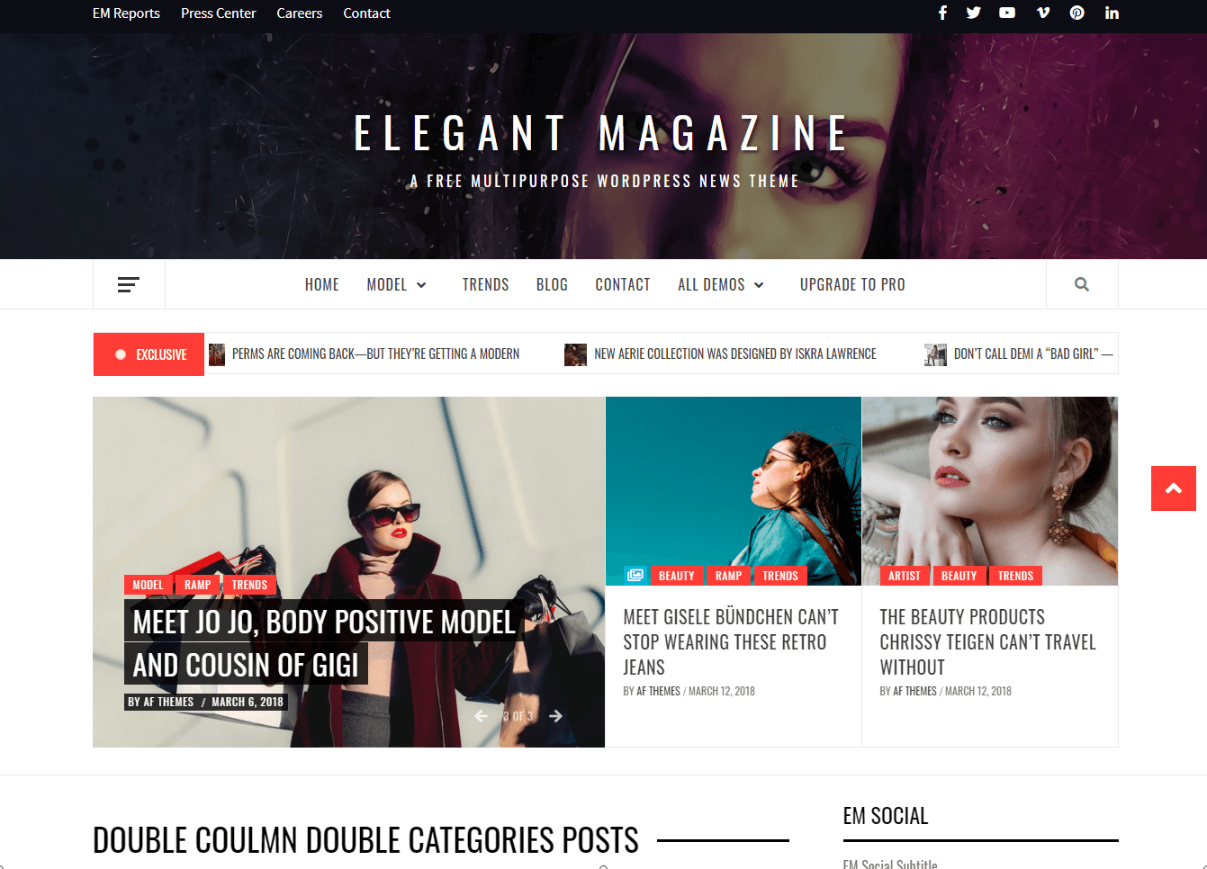 10+ Best free WordPress magazine theme - Wishful Blog