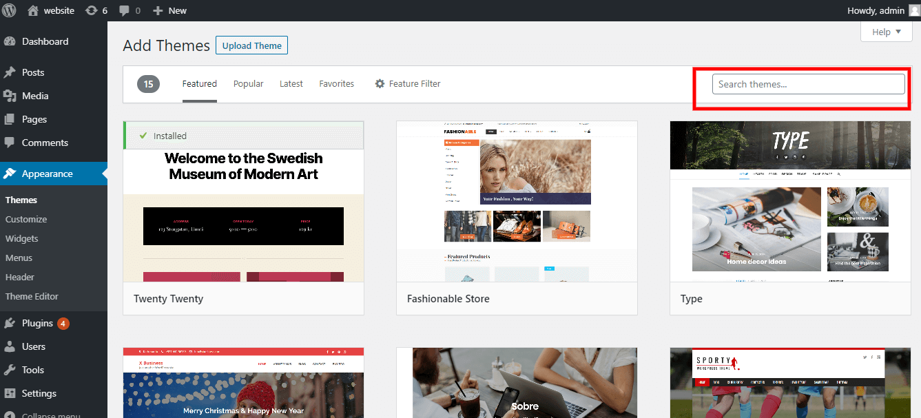 6 easy steps for WordPress theme installation Wishful Blog